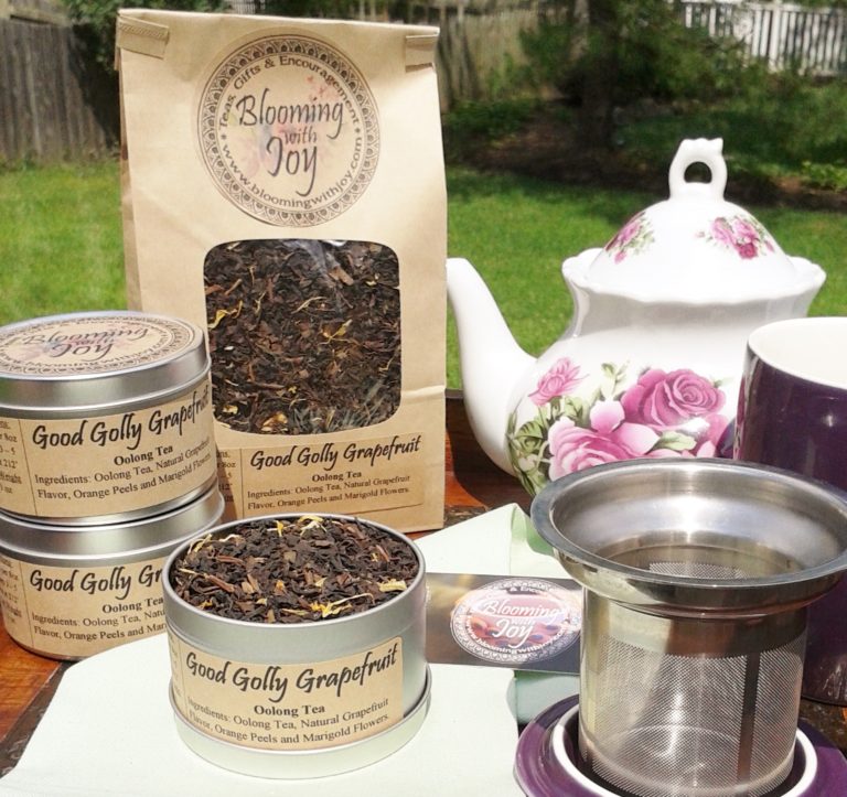 Blooming With Joy Tea Shop is Now Open!!