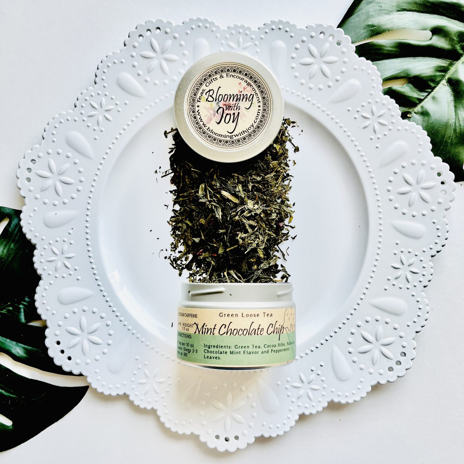 Indulge in Sweet Harmony with Mint Chocolate Chip Green Tea